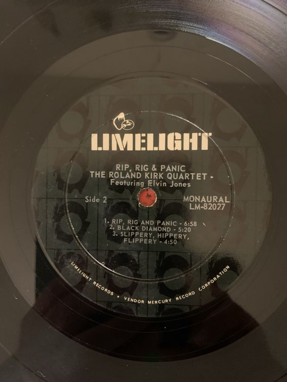 Roland Kirk(Elvin Jones)Rip,Rig & Panic (Gebraucht) in lausanne für CHF ...