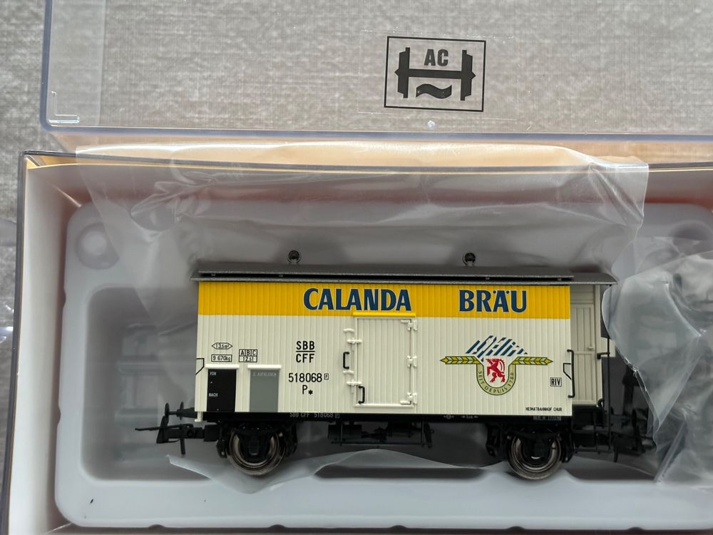 Brawa 47868 Guterwagen K2 Calanda SBB (Neu und originalverpackt) in ...