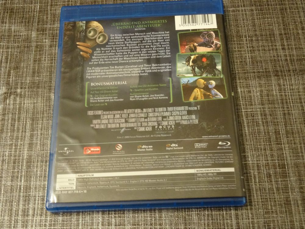 NINE 9 BLU-RAY (Gebraucht) in Olten für CHF 3.5 – mit Lieferung auf Ricardo kaufen