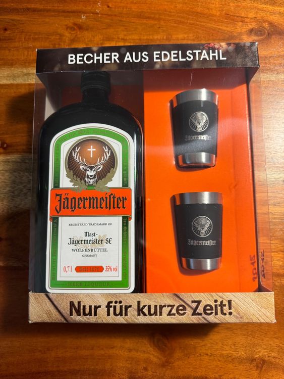 Neu: Jägermeister Geschenkverpackungen (Neu und originalverpackt) in Widnau für CHF 15 – mit ...