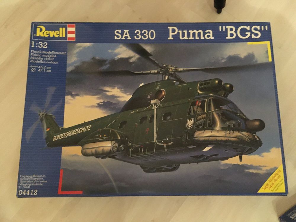 Revell SA 330 Puma "BGS" in 1/32 | Kaufen auf Ricardo