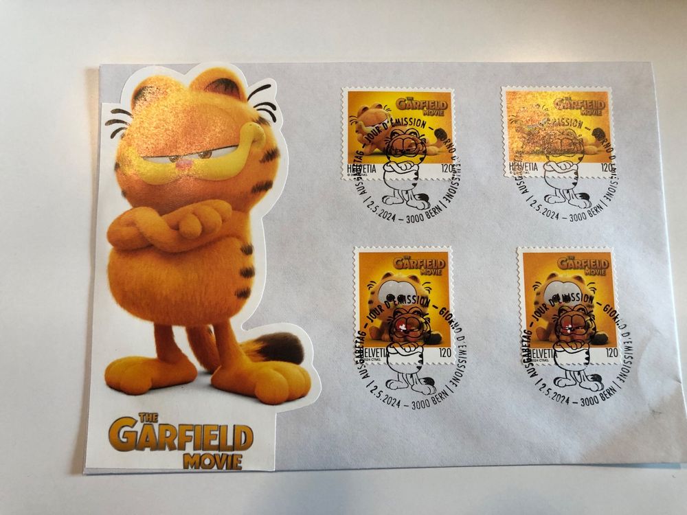 GARFIELD the MOVIE - Sondermarken FDC BEIDE Zähnungen !!! | Kaufen auf Ricardo