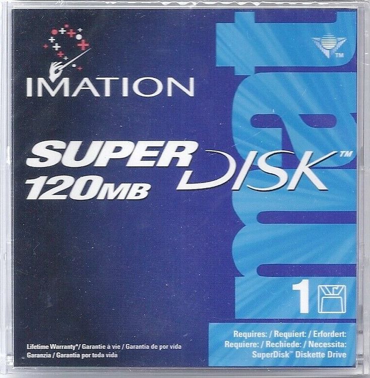 Imation 51122-11894 Super Disk 120MB Datenträger 3,5" Disk. | Kaufen ...
