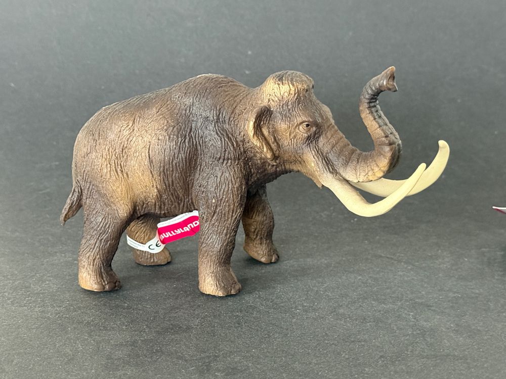 Bullyland Mammut und Junges gross klein ähnlich wie Schleich (Neu ...