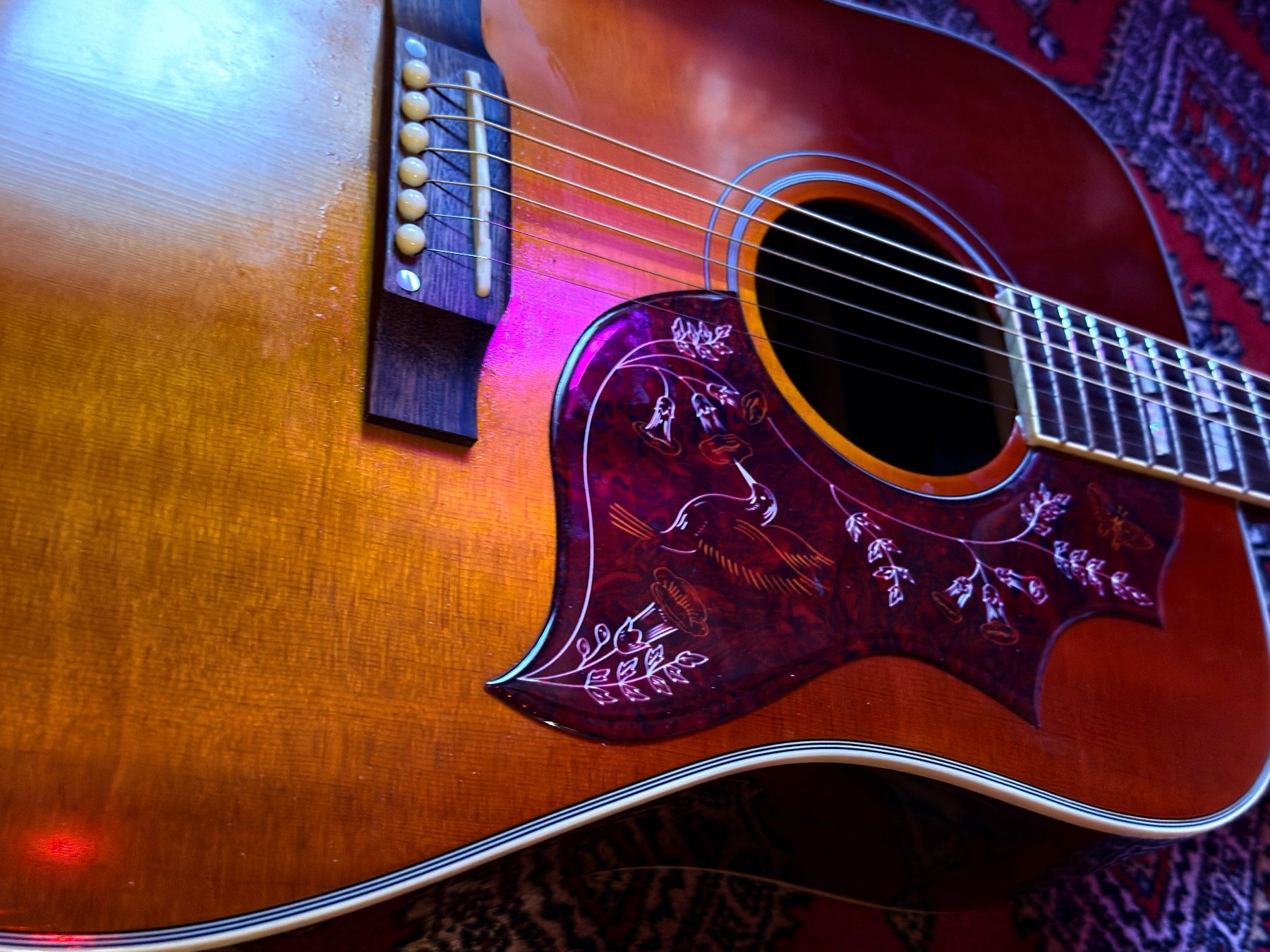 Epiphone Inspired by Gibson Hummingbird Aged Cherry Sunburst (Neu ...