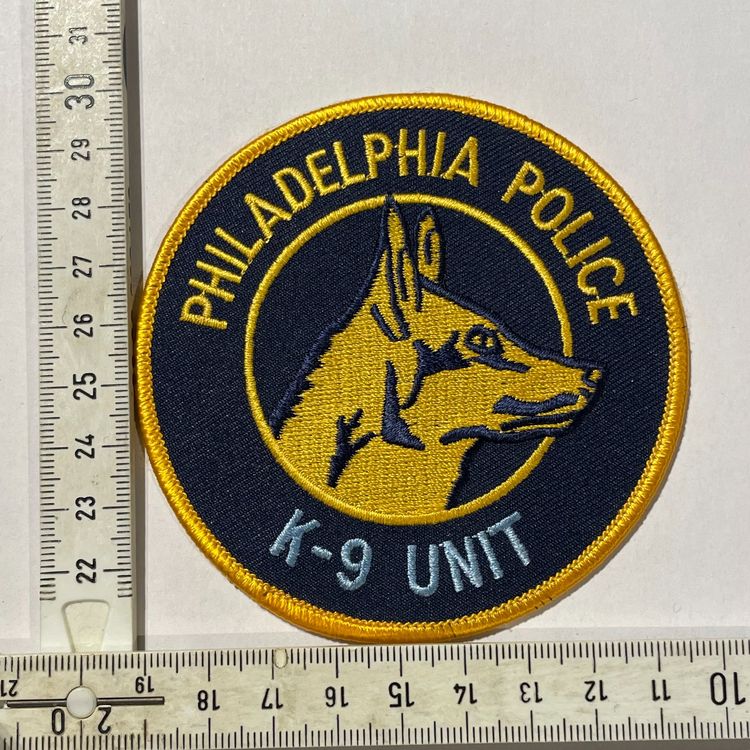 Ecusson US K9 Unit - Philadelphia Police (Gebraucht) in für CHF 5 – mit Lieferung auf Ricardo kaufen