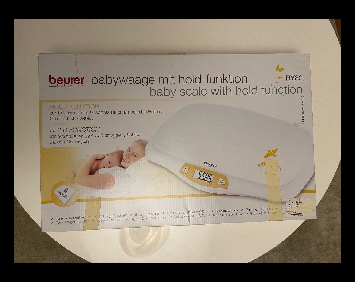Beurer Babywaage BY80, mit Hold-Funktion! (Gebraucht) in Zürich für CHF ...