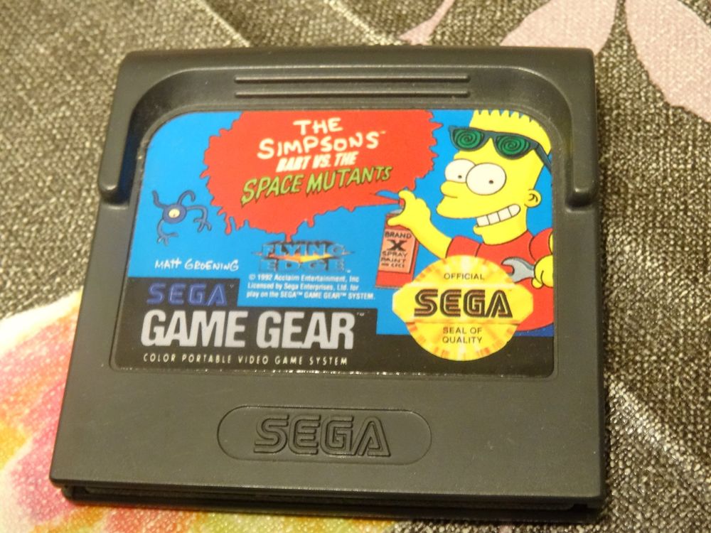 The Simpsons Bart vs the Space Mutant GAME GEAR | Kaufen auf Ricardo