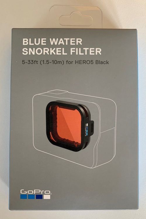 GoPro original blue water snorkel filter (Neuf avec emballage d'origine ...