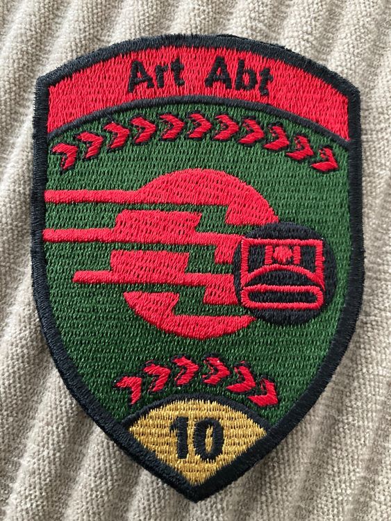 A-Badge: Art Abt 10 - STAB - Schweizer Armee (Gebraucht) in Brütten für CHF 9.9 – mit Lieferung ...