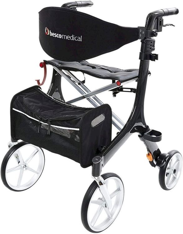 Besco Medical Rollator Carbon Größe S (Neu und originalverpackt) in ...