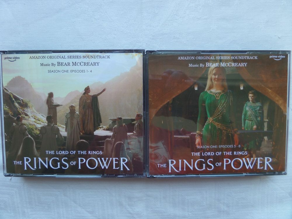 The Lord Of The Rings :The Rings Of Power - 8 X CD (Gebraucht) in ...