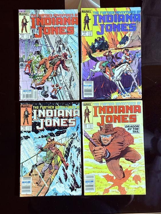 Indiana Jones Comics Marvel #16-19, Top /english | Kaufen auf Ricardo