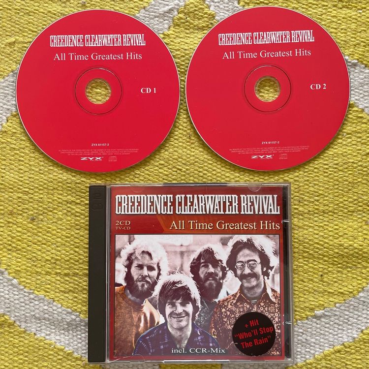 CREEDENCE CLEARWATER REVIVAL CCR-2CD ALL TIME GREATEST HITS (Gebraucht ...