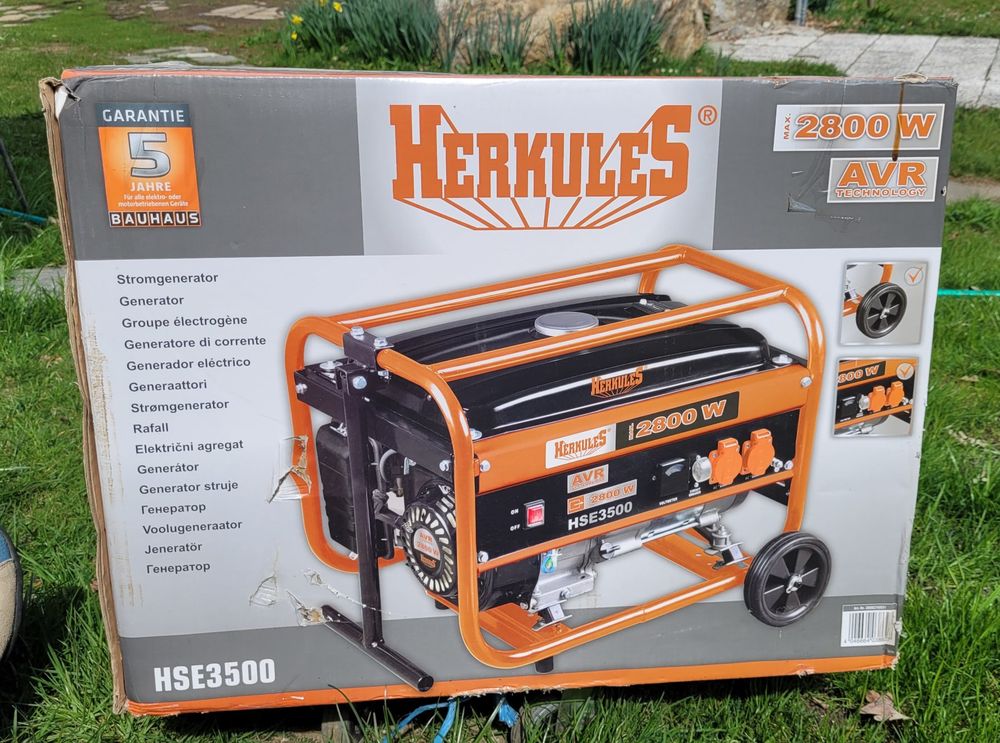 Stromgenerator, Neu &original verpackt, Herkules 2800W (Neu und originalverpackt) in Kollbrunn ...