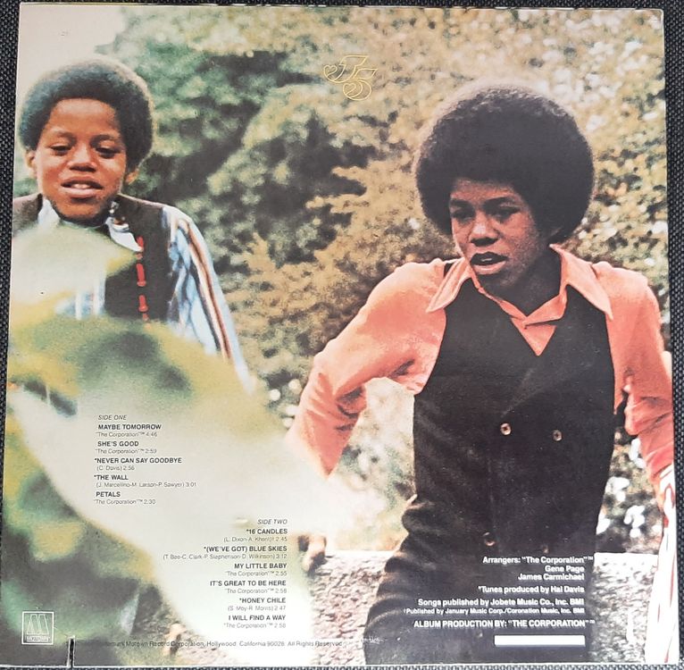 Michael Jackson and Jackson 5 - Maybe Tomorrow US 1971 rare (Gebraucht ...