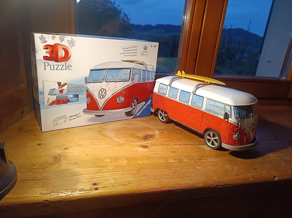 Vw T1 Bus 3D Puzzle Ravensburger (Gebraucht) in Gontenschwil für CHF 25 ...
