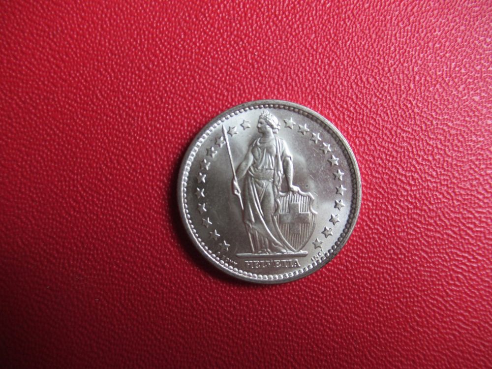 2 FRANKEN SILBERMÜNZE 1967 (Neu (gemäss Beschreibung)) in Moosseedorf für CHF 8.9 – mit ...