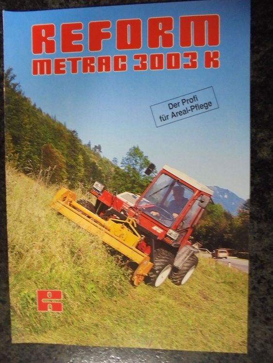 Reform Metrac Traktor Prospekt (Gebraucht) in Madiswil für CHF 20 – mit ...