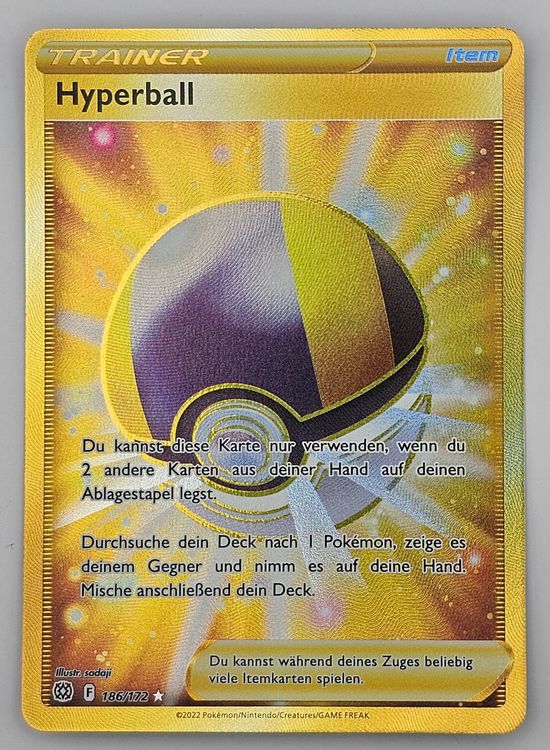 Pokemon Gold Karte Hyperball DE | Kaufen auf Ricardo