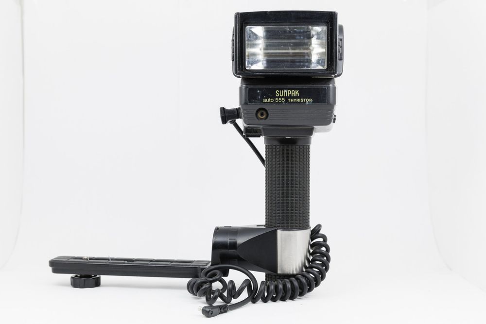 SUNPAK Auto 555 Thyristor Blitzgerät Stabblitz | Kaufen auf Ricardo