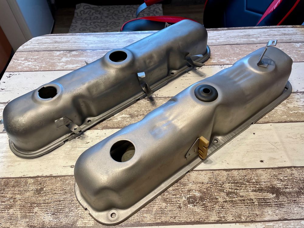 Mopar Small Block LA 273 318 340 360 Valve Covers Ventildeck (Gebraucht ...