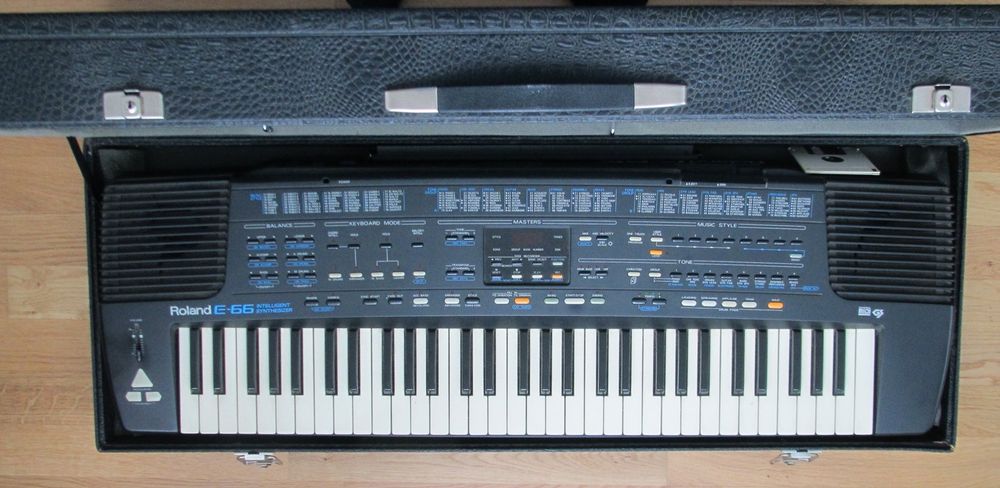 Roland E-66 Intelligent Synthesizer - Keyboard mit Koffer (Gebraucht ...