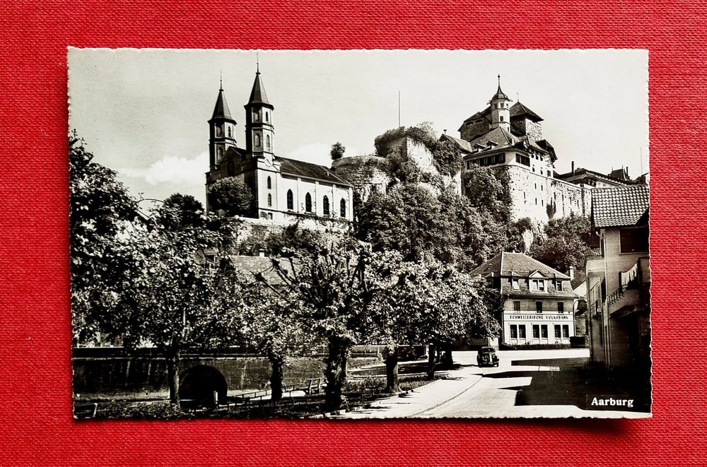 Aarburg - Festung - Kirche - Volksbank - 1955 | Kaufen auf Ricardo