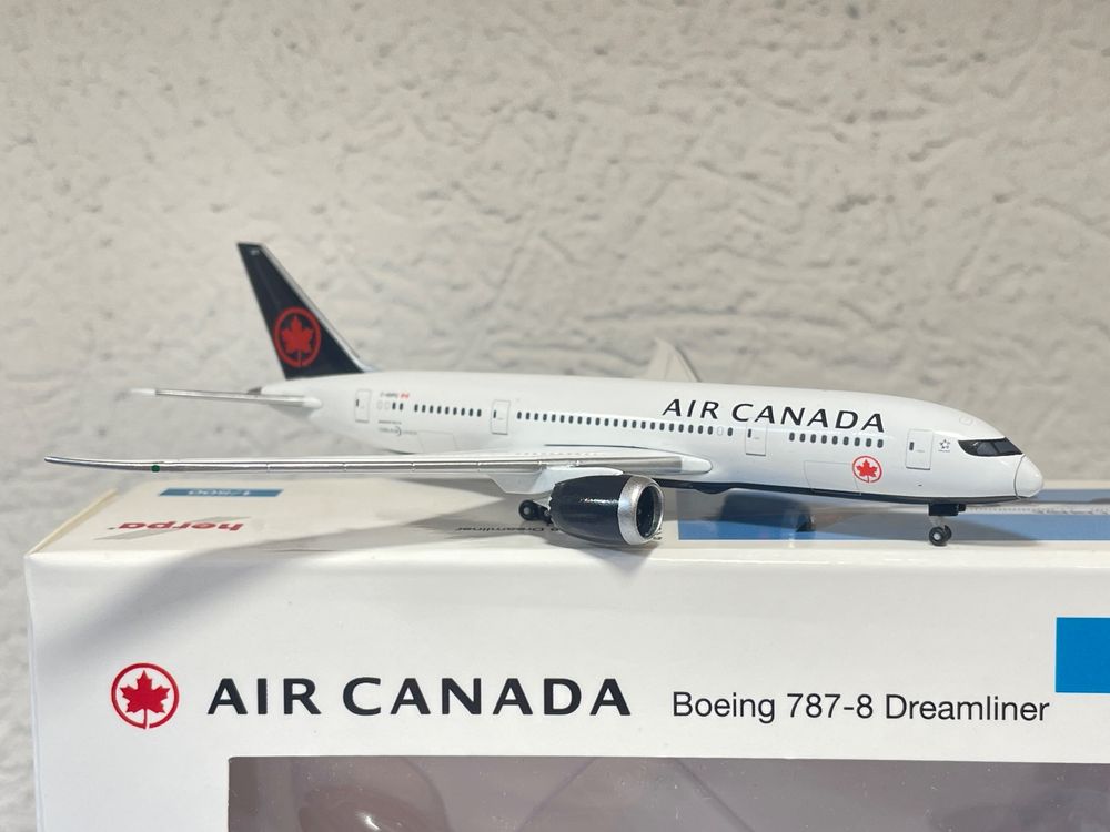 Maquette Herpa Boeing 787 Air Canada Collection Modèle Réduit Herpa ...