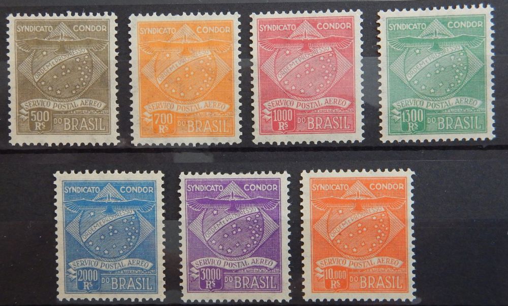 Brasilien Condor Kat. C1-C7 ** 1927 Kat. 100 Euro | Kaufen auf Ricardo