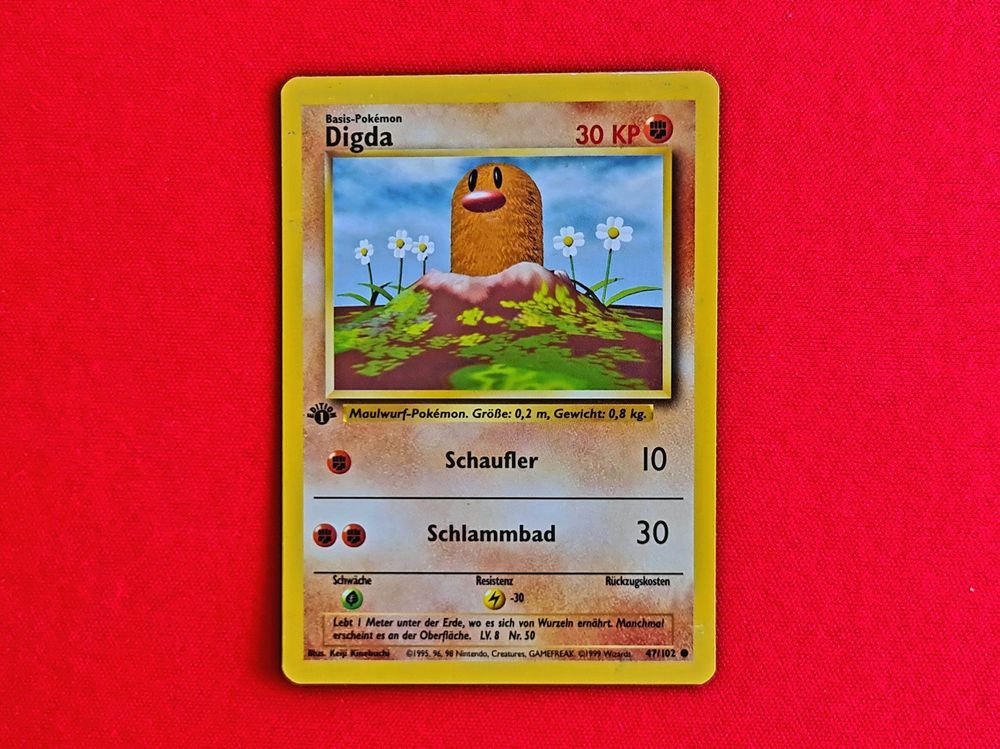 Digda 1. Edition Base Set 1999 WOTC - DE - (Excellent) (Gebraucht) in ...