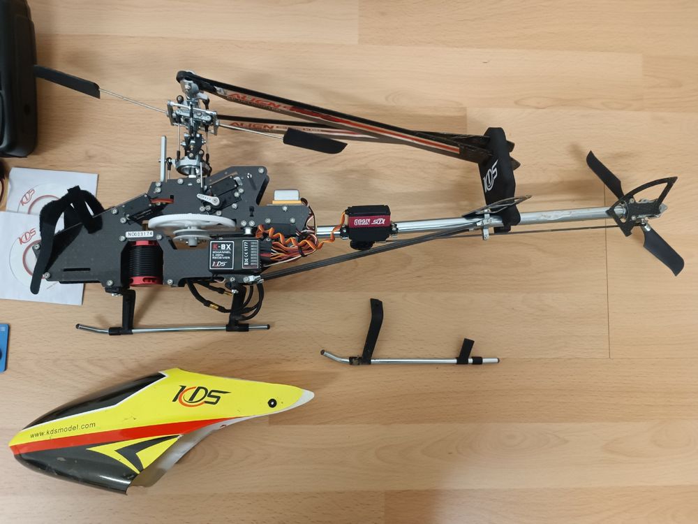 KDS 450 SV TRex 450 Clon Helikopter (Defekt) in Obfelden für CHF 59 – mit Lieferung auf Ricardo ...