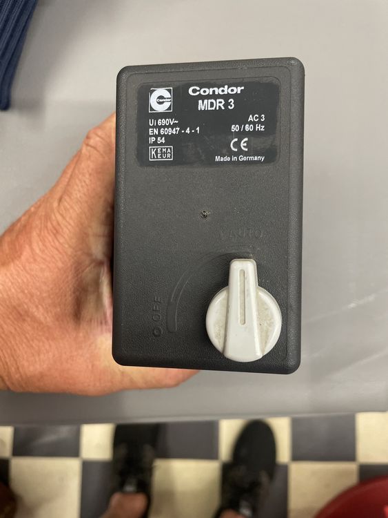 Condor Druckschalter MDR 3/16 für Kompressoren Typ MDR 3 | Kaufen auf Ricardo