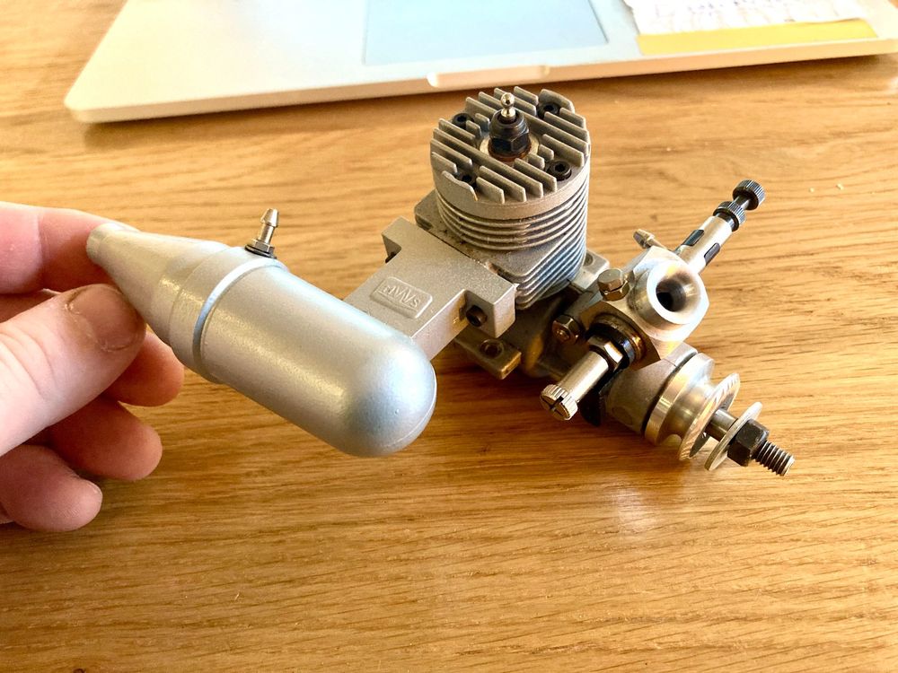 Moteur nitro MVVS 3.5ccm RC Motor (Gebraucht) in Trélex für CHF 38.5 – mit Lieferung auf Ricardo ...