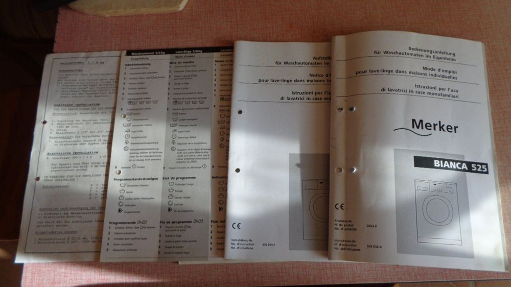 Waschmaschine Merker Bianca 525 (Gebraucht) in Guggisberg für CHF 1 ...