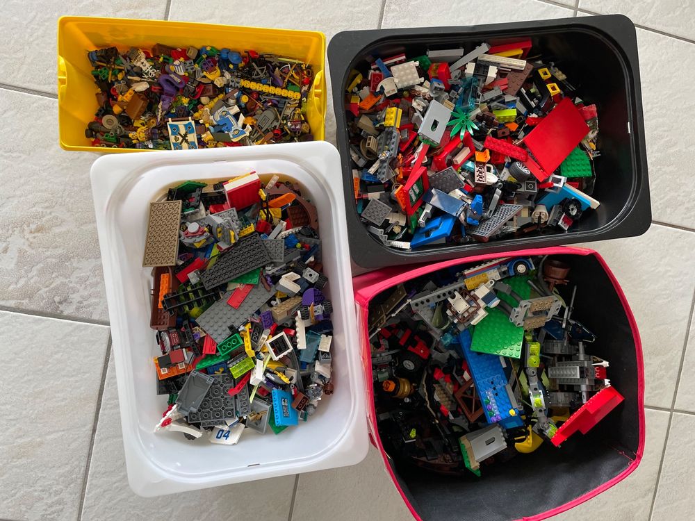 Über 10kg Lego ab 1.- Ninjago, Castle Kingdoms, Pirates, etc (Gebraucht ...