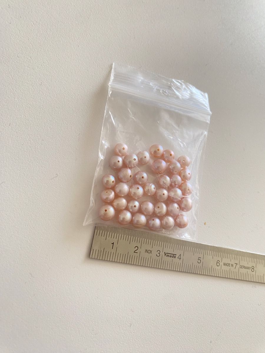 perles d’eau douce (6 mm environ) (Neuf avec emballage d'origine) à Le ...