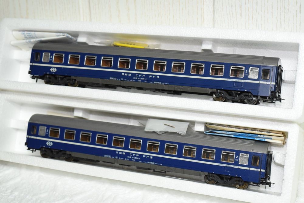 Roco Personenwagen SBB, HO, 2 Stk. Art.Nr. 4234A (Neu (gemäss ...
