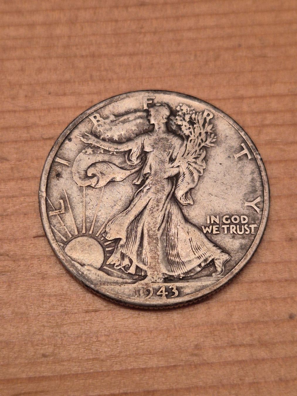 USA 1/2 Dollar 1943 D Silber Zustand gemäss Bilder (Gebraucht) in ...