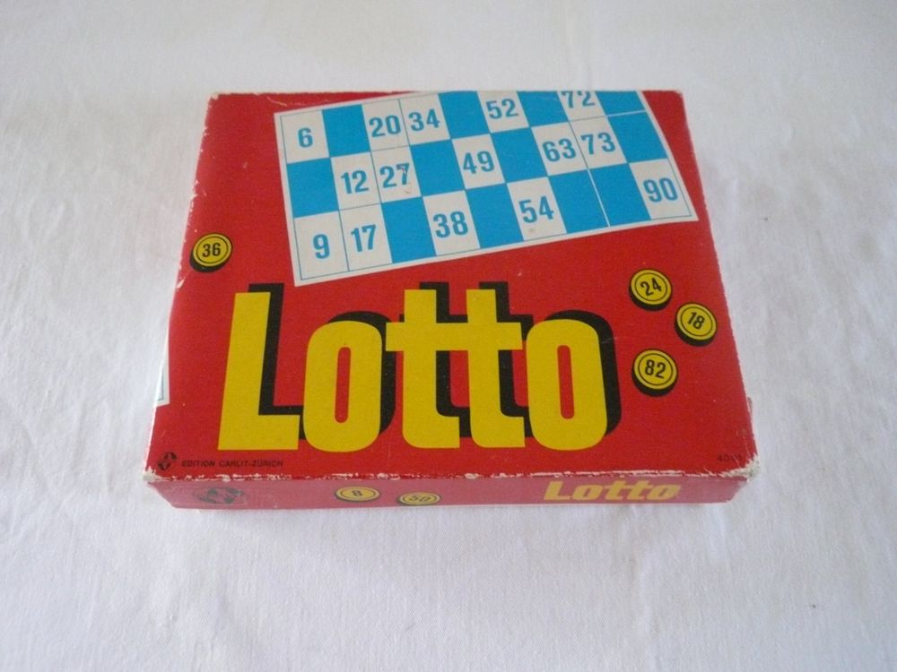 Lotto, Bingo, Spiel (Gebraucht) in Rotkreuz für CHF 8 – mit Lieferung ...