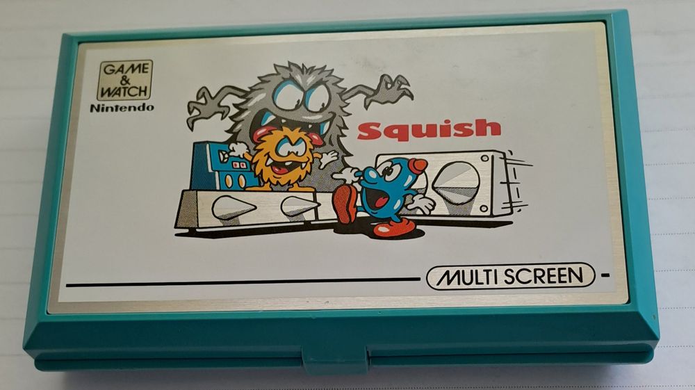 Retro Game &Watch - Squish (Multi Screen Series) - 1986 | Kaufen auf ...