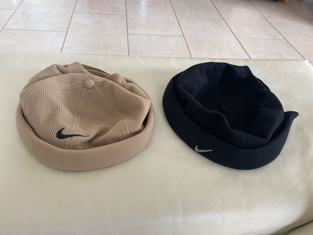 Nike Vintage Mützen Beige und Schwarz | Kaufen auf Ricardo