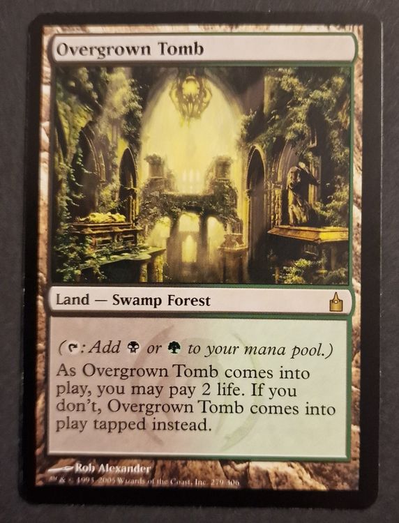 Overgrown Tomb, Magic the Gathering (Gebraucht) in Hochdorf für CHF 9 ...