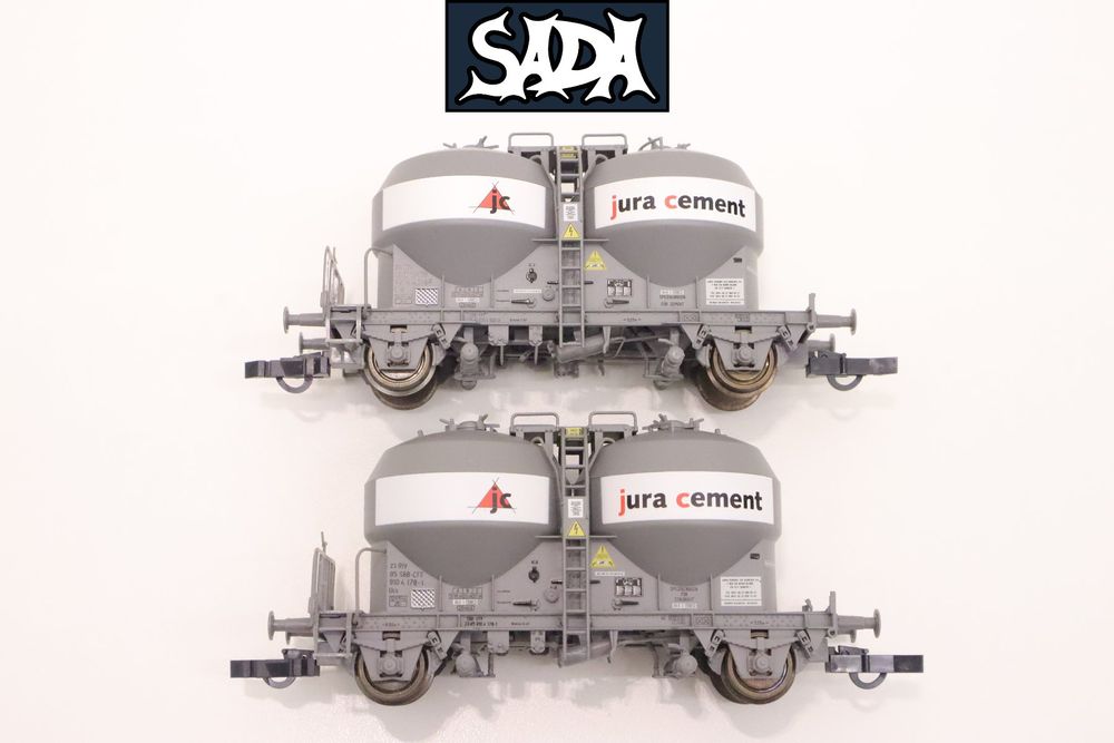 Roco 66131 SBB Silowagen-Set "Jura Cement", DC H0 (Gebraucht) in Basel ...