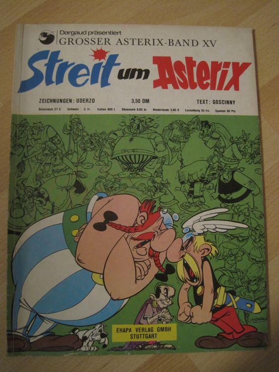 ASTERIX Streit um Asterix Band 15 Comic SC 1 Auflage 1973 (Gebraucht) in Gossau SG für CHF 12 ...