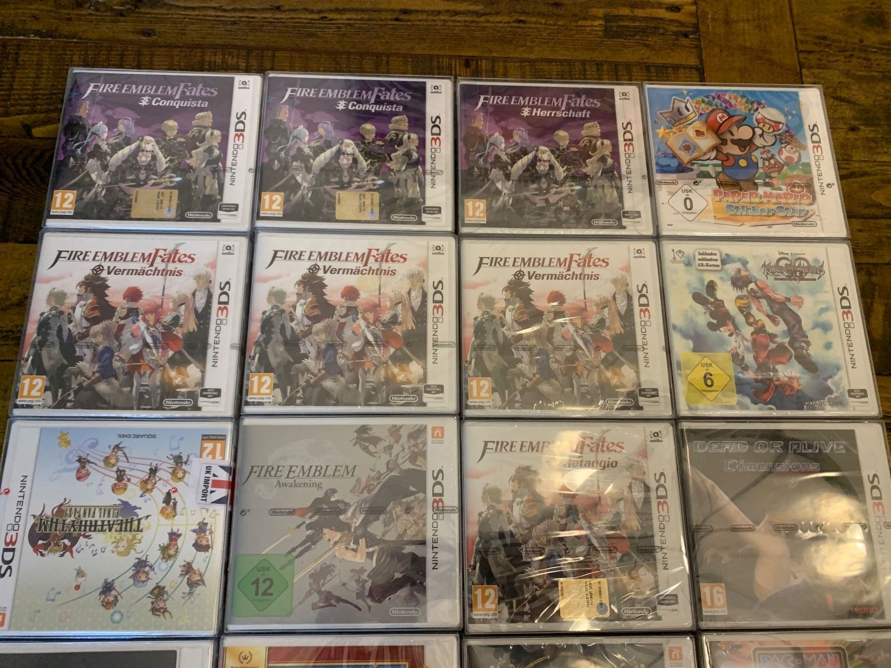 intendo 3DS – 16 neue sealed Spiele inkl. Fire Emblem Set (Neu und ...