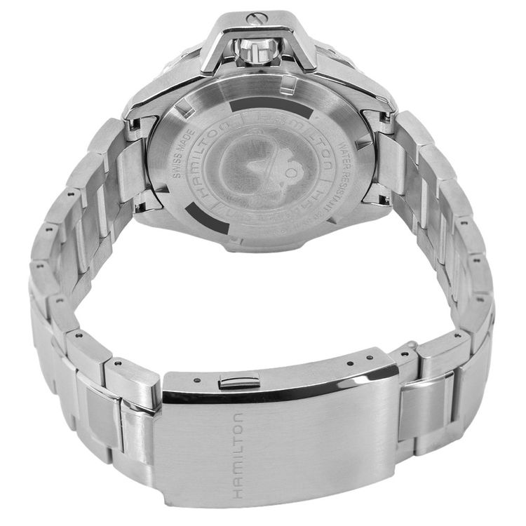Hamilton H77485130 Khaki Navy Frogman Auto (Neu und originalverpackt ...