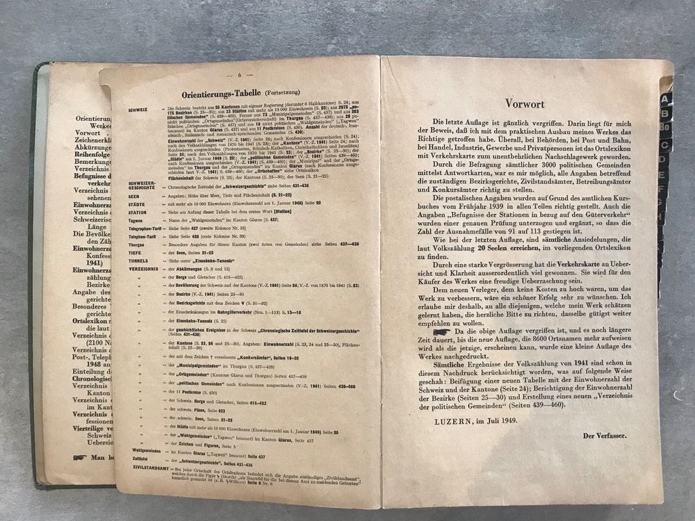 Orts Lexikon 1949 | Kaufen auf Ricardo