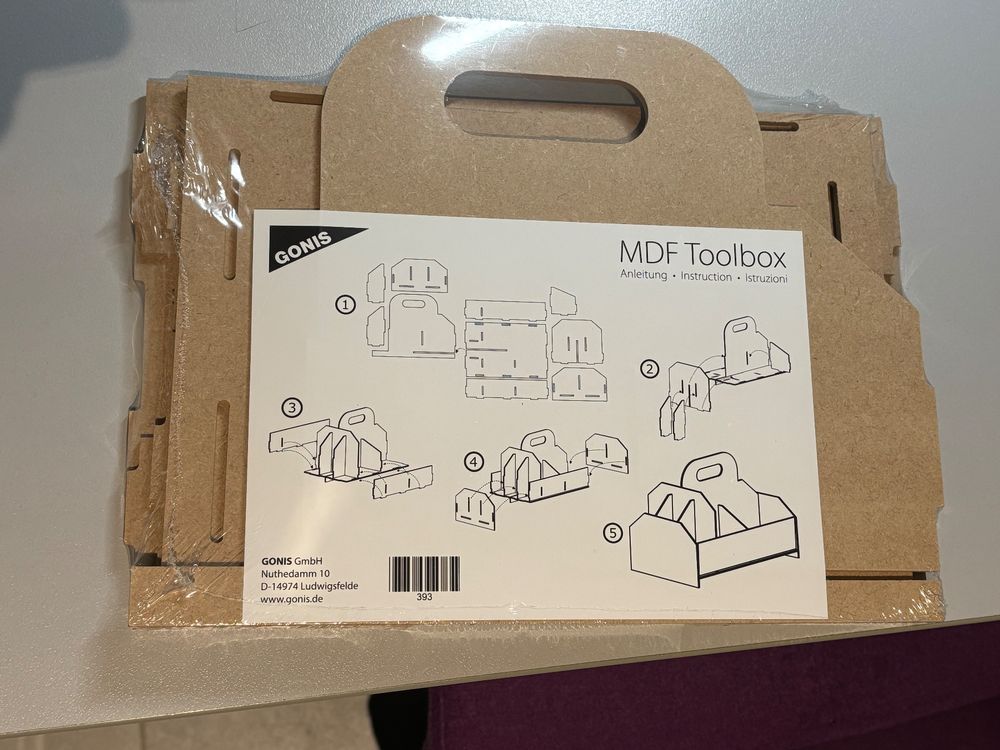 DIY toolbox mdf a décorer soi-même neuf (Neuf (Voir description)) à ...