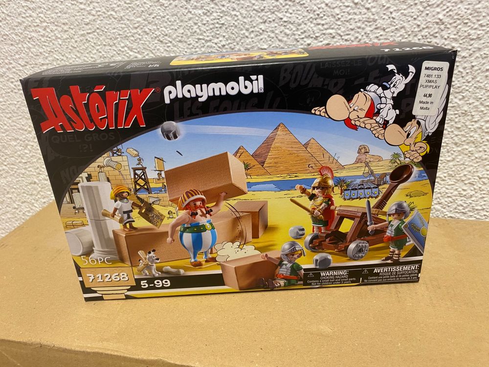 Asterix playmobil 71268 Numerobis und die Schlacht OVP/NEU | Kaufen auf Ricardo
